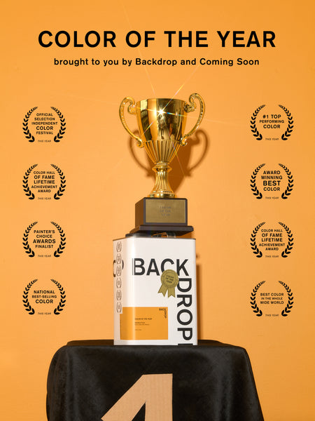 Backdrop Paint "Color of the Year" – Coming Soon